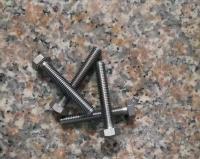 China ISO9001 High Precision Titanium Hex Bolts Threaded Left Hand Thread Bolts for sale