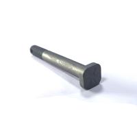 China Custom Cotter Pin Square Head Bolt Geomet Bolt With Wire Hole Cotter Pin In End for sale
