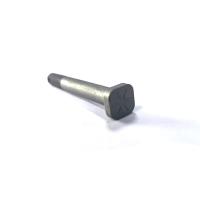 China Custom Cotter Pin Square Head Bolt Geomet Bolt With Wire Hole Cotter Pin In End for sale