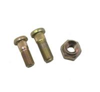 China 1/2'' 5/8'' 9/16'' 5/8'' M10 M12 M14 Knurled Wheel Bolt Stud 10.9 Color Wheel Hub Bolt for sale