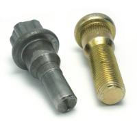 China 1/2'' 5/8'' 9/16'' 5/8'' M10 M12 M14 Knurled Wheel Bolt Stud 10.9 Color Wheel Hub Bolt for sale
