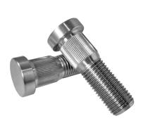 China 1/2'' 5/8'' 9/16'' 5/8'' M10 M12 M14 Knurled Wheel Bolt Stud 10.9 Color Wheel Hub Bolt for sale