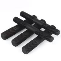 China M5 M8 Double End Studs Black Zinc CE Double Threaded Bolt for sale