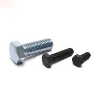 China DIN933 Carbon Steel Hex Head Bolt Hexagon Head Bolts With Full Thread for sale