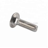 China Stainless Steel Coach Bolt Square Long Neck Carriage Bolt for sale