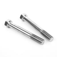 China DIN 931 Stainless Steel Flat Head Hex Bolt DIN931 Bolt Hexagonal Head for sale