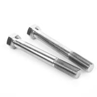 China DIN 931 Stainless Steel Flat Head Hex Bolt DIN931 Bolt Hexagonal Head for sale