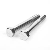 China DIN 931 Stainless Steel Flat Head Hex Bolt DIN931 Bolt Hexagonal Head for sale