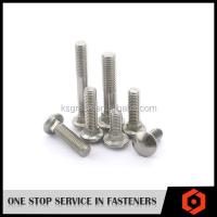China Stainless Steel 304 316 DIN603 Mushroom Head Square Neck Carriage Bolts Carriage Bolt for sale