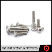 China Stainless Steel 304 316 DIN603 Mushroom Head Square Neck Carriage Bolts Carriage Bolt for sale