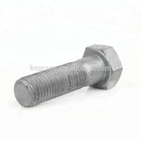 China 8.8 Grade Hot Dip Galvanized Hexagon Head Bolts for sale