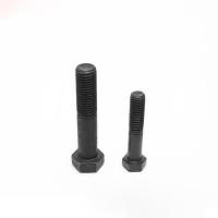 China DIN 933 High Tensile Control Bolts F10t High Tension Hex Bolts Hexagon Head Bolt for sale