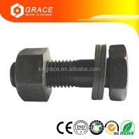 China DIN 933 High Tensile Control Bolts F10t High Tension Hex Bolts Hexagon Head Bolt for sale