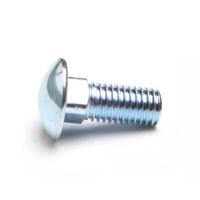 China Blue White Zinc Grade 4.8 8.8 Carriage Bolts Square Neck Bolts Decorative Carriage Bolts for sale