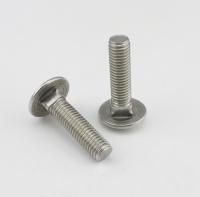 China Blue White Zinc Grade 4.8 8.8 Carriage Bolts Square Neck Bolts Decorative Carriage Bolts for sale