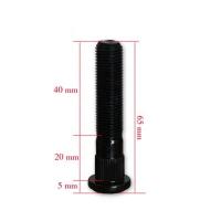 China Carbon Steel Wheel Bolts Black Zinc Heavy Duty Wheel Hub Bolts for sale