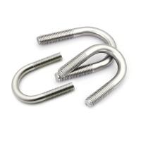 China DIN 3570 A2-70 A4-80 U Bolts Stainless Steel Stirrup Bolt for sale