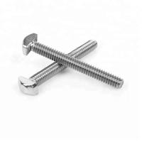 China Polish Finish Track T Head Bolts A2-70 Stainless Steel T Bolts T Nut Bolts for sale