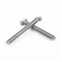 China Polish Finish Track T Head Bolts A2-70 Stainless Steel T Bolts T Nut Bolts for sale