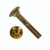 China Big Head Carriage Bolt Round Head Square Neck Bolt for sale