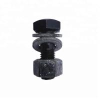 China A325 Heavy Steel Structural High Strength Hex Bolt 35CrMoA 42CrMoA Hex Bolt And Nut for sale