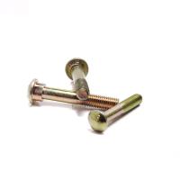 China Elliptic Neck Track Railway Bolt Oval Neck Bolt For Rail Track Railway Oval Neck Railway Fish Bolt for sale