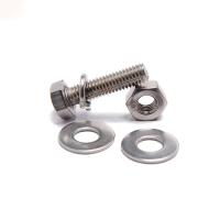 China Custom Combination Screw Bolts Fasteners Black Plain Silver Gold Stainless Hex Head Bolt Nuts for sale