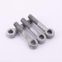 China Galvanized Hook Hinge Lifting Eye Bolts Carbon Steel Stainless Eye Bolts for sale