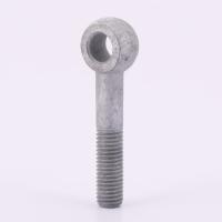 China Galvanized Hook Hinge Lifting Eye Bolts Carbon Steel Stainless Eye Bolts for sale
