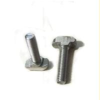 China DIN188 DIN186 Stainless Steel Hammer Head Bolts T Head Bolts With Double Nib for sale