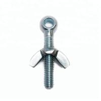 China M4 To M100 Lifting Ring Eye Bolt Dog Bolt With Wing Nut for sale