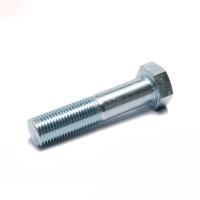 China Grade4.8 6.8 8.8 Blue White Zinc Half Thread Hex Bolts DIN931 Hexagon Head Bolts for sale