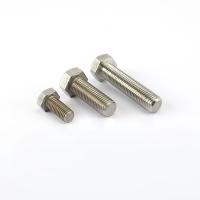 China Stainless M27 Hex Head Bolt Fastener DIN931 Bolzen Screw 16mm M40 High Strength TC Bolt Nut Washer A358 for sale