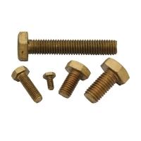 China GB5783 Hex Bolt With Brass Grade10.9 Brass Hexagon Head Bolts Hex Bolt Din933 for sale