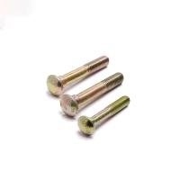 China Round Head Elliptic Neck Rail Fish Bolt Railway Oval Neck Track Bolt for sale