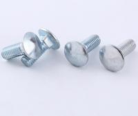 China Hardened Steel Grade 8.8 10.9 Round Head Bolts Din 603 607 605 ASME M8 M14 M16 Bolt And Nut for sale