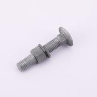 China ISO Highway Guardrail Bolt Hot Dip Galvanized Guardrail Safty Bolts And Nuts And Washers for sale