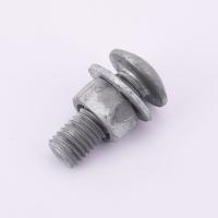 China ISO Highway Guardrail Bolt Hot Dip Galvanized Guardrail Safty Bolts And Nuts And Washers for sale