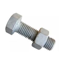 China Compliant High Tension HDG Hex Bolts hdg astm a325 heavy hex bolt high tension bolt for sale
