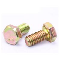 China M16 M18 M20 M22 Grade4.8 Color zinc Hex Bolt GB5783 External hexagon bolts Hex Head Bolts for sale