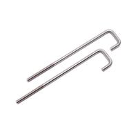 China M6-M24 Threaded Galvanized Foundation Bolts J Bolts For Roofing Sheets for sale