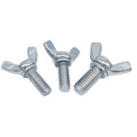 China DIN316 Butterfly Bolts With Wing DIN 31 6 Butterfly Thumb Steel Screws Wing Bolts for sale