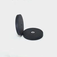 China Powerful Countersunk Magnetic Noedymium With Screw Hole Neodymium Magnet Base Rubber Coated Pot Magnet for LED Work Light for sale