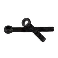 China Carbon Steel Lifting Eye Bolt DIN444 Black Oxide Coating Eye Bolt Grade 4.8 for sale