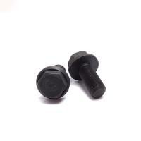 China 10.9 High Tensile Motorcycle Grade 12.9 9.8 8 Hexagon Flange Bolts M4 M6 M7 M8 M10 M19 M21 for sale