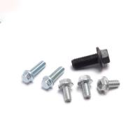 China 10.9 High Tensile Motorcycle Grade 12.9 9.8 8 Hexagon Flange Bolts M4 M6 M7 M8 M10 M19 M21 for sale