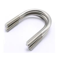 China M5-M100 Zinc Plated U Bolts Professional Dimensiones U Shaped Bolt for sale