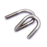 China M5-M100 Zinc Plated U Bolts Professional Dimensiones U Shaped Bolt for sale