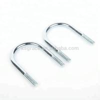 China M5-M100 Zinc Plated U Bolts Professional Dimensiones U Shaped Bolt for sale
