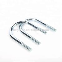 China M5-M100 Zinc Plated U Bolts Professional Dimensiones U Shaped Bolt for sale